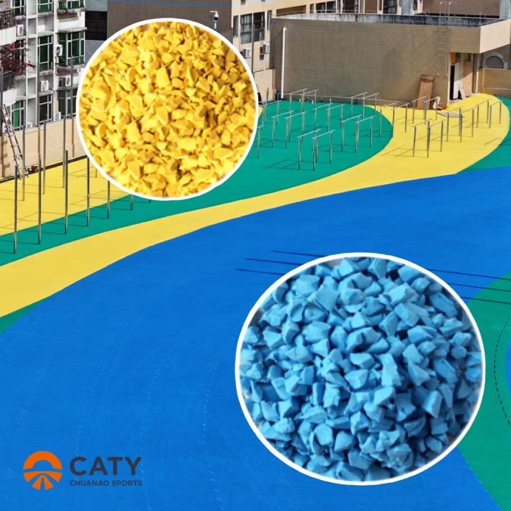 Custom Color Eco EPDM Granule - Non-Toxic Material for Playground ...